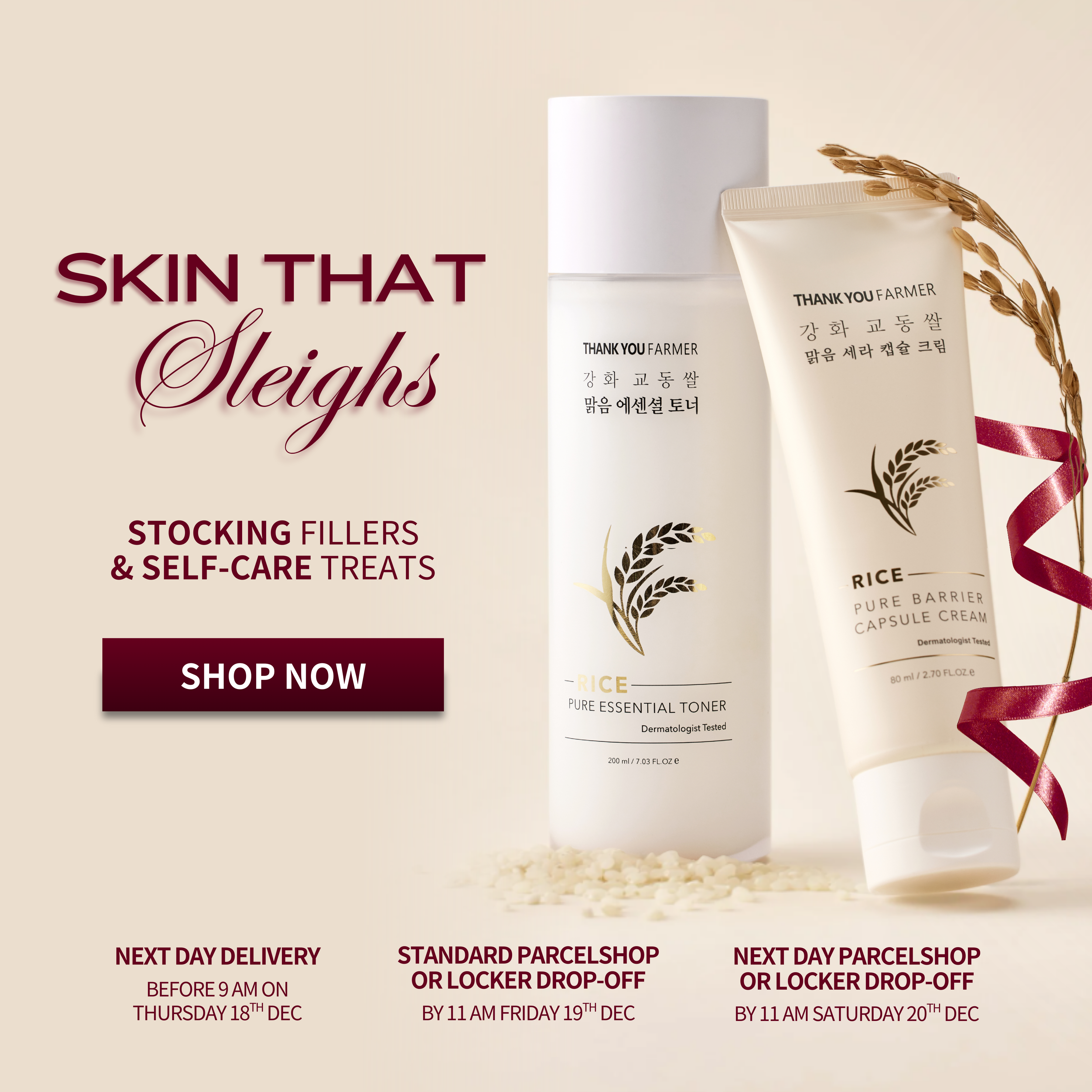 KBeauty Thank You Farmer UK, Honest, Hydrating & Protective Skincare